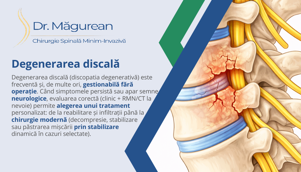 Degenerarea discală (discopatia degenerativă) – Medic Primar Ortopedie ...